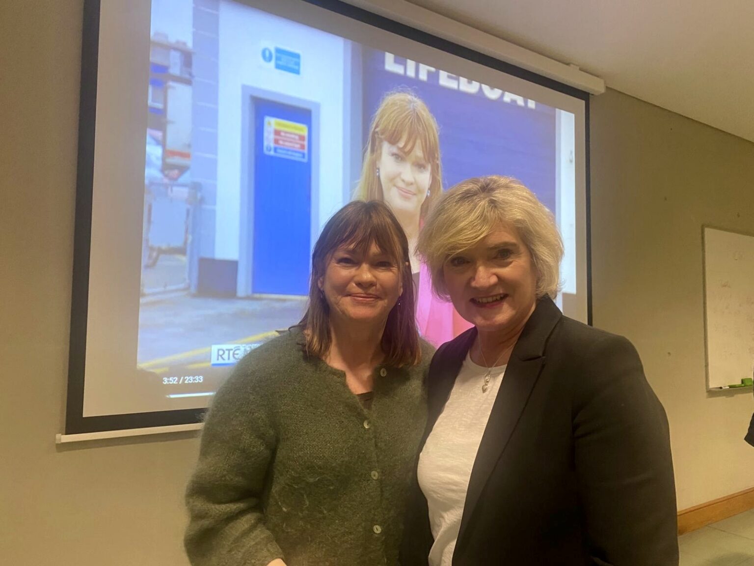 Teresa Mannion and Cathy Halloran reflect on 100 years of RTÉ
